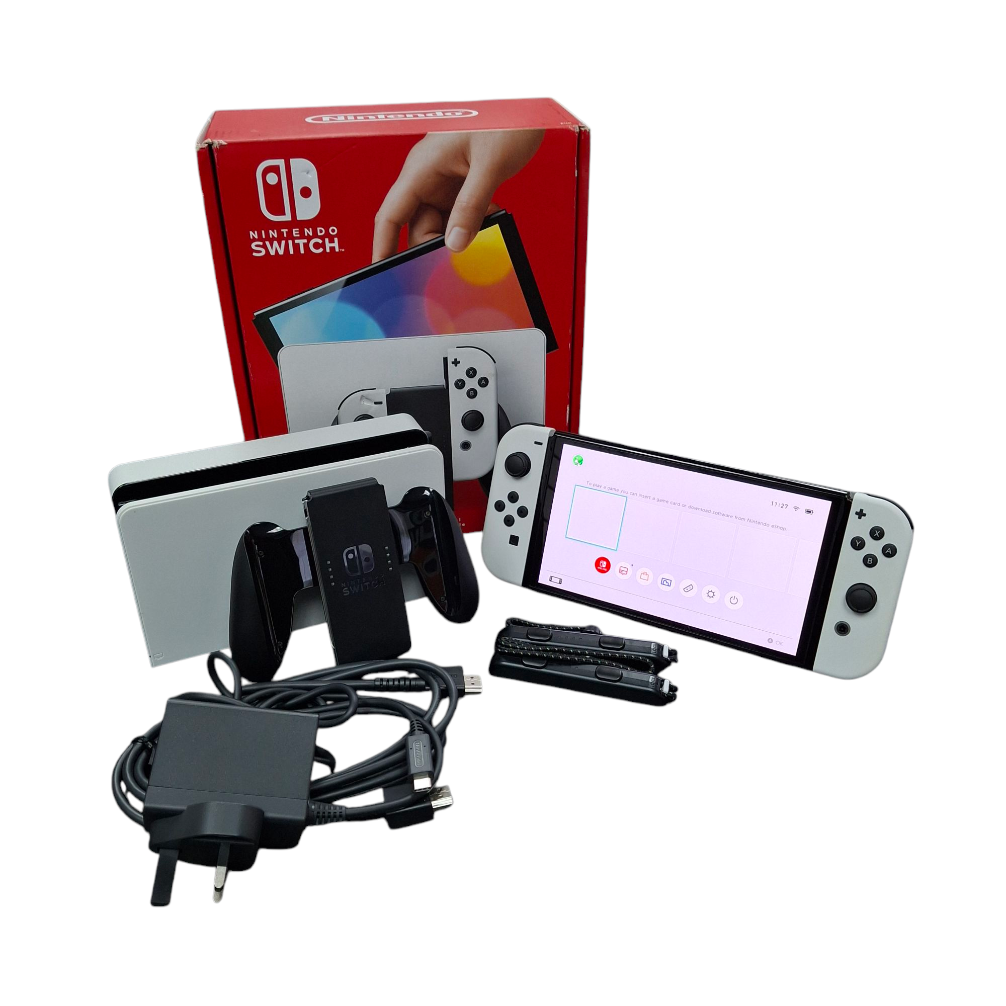 Pre-owned Nintendo Switch Console, 64GB OLED Boxed - Own4Less